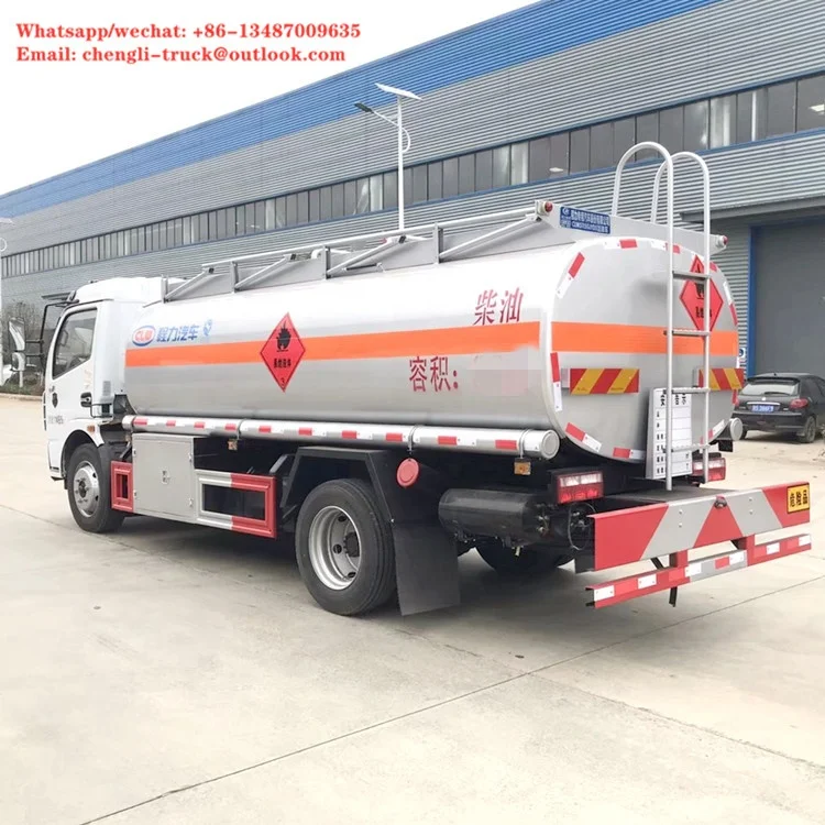 Cheap Price Dongfeng Duolika 4x2 4x4 8000 Liters Fuel Tanker Truck ...