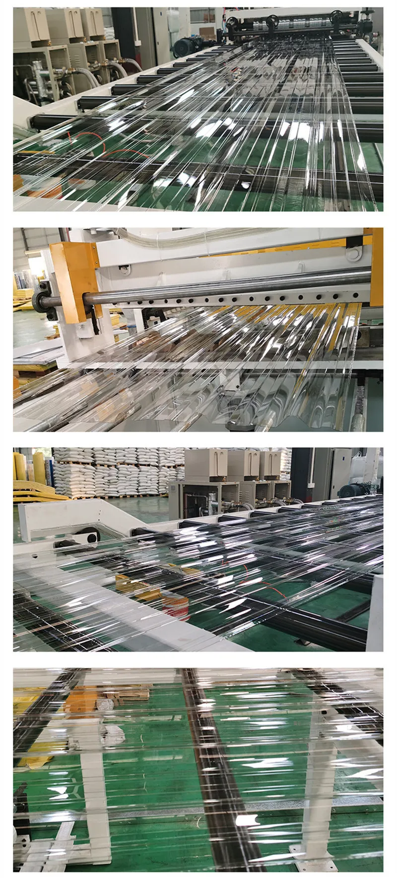 Trapezoidal Corrugated Daylighting Panels Pc Roofing Tile For ...