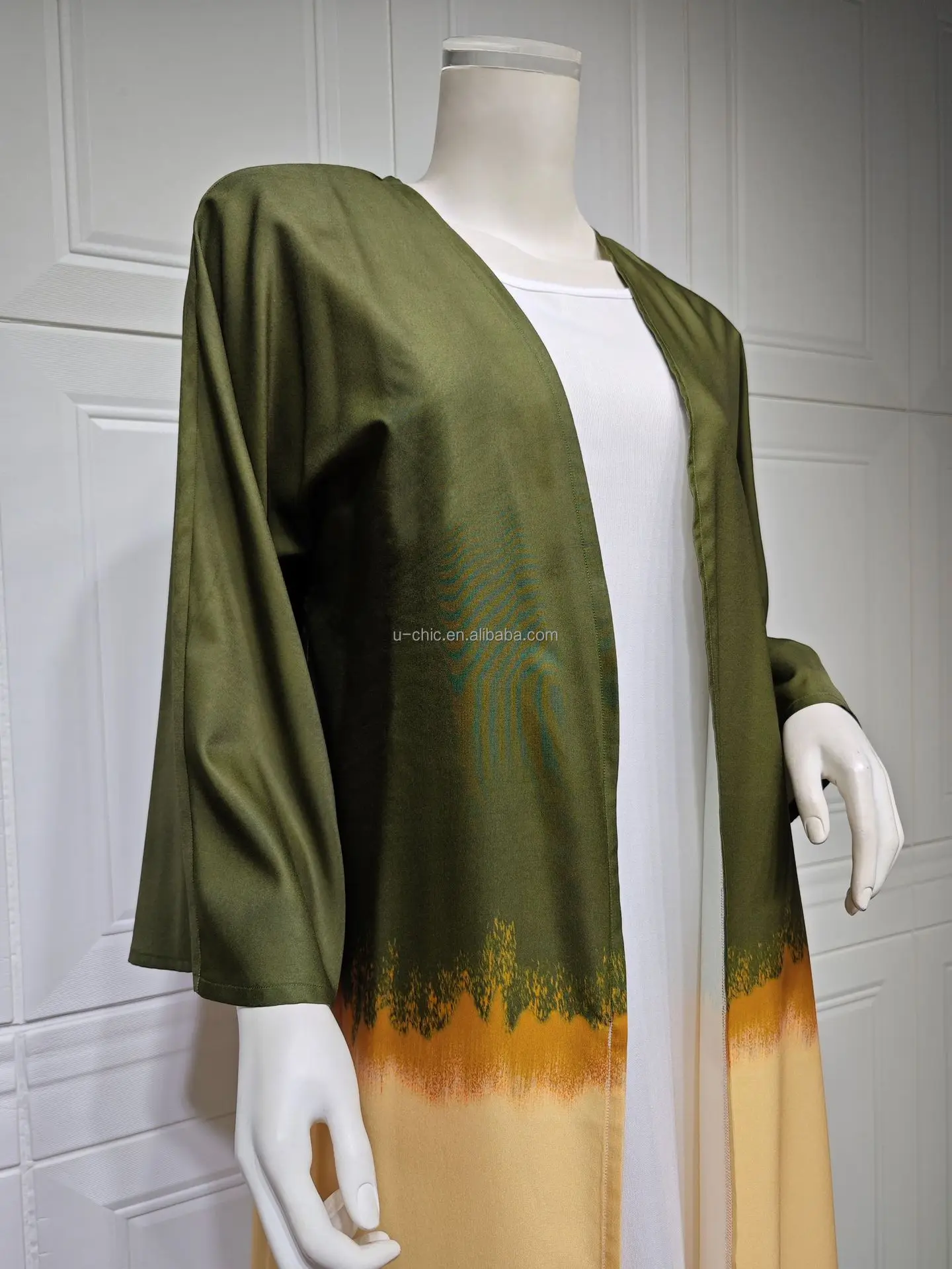 Shop U.chic's 2024 Middle East Arabic Tie-Dye Abaya Hijab