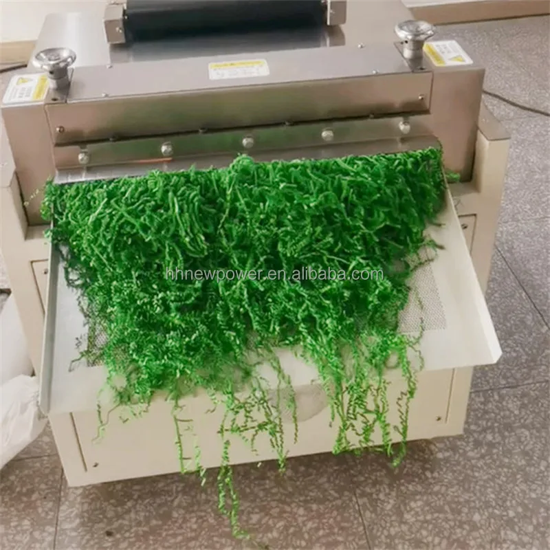 High Capacity Crinkle Packing Paper Shredder Raffia Paper Shredding ...