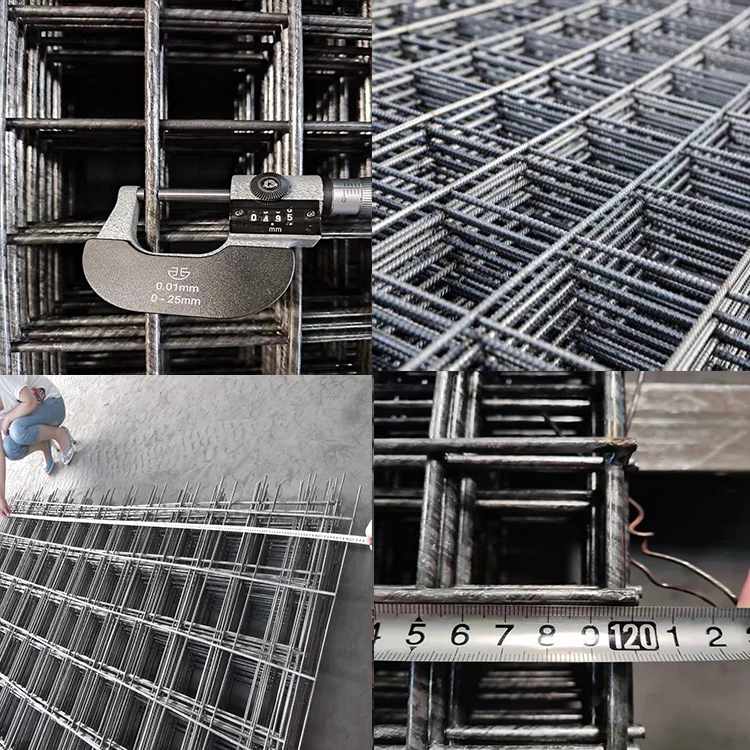 Construction Material Rebar Steel Deformed Concrete Reinforcing Welded ...
