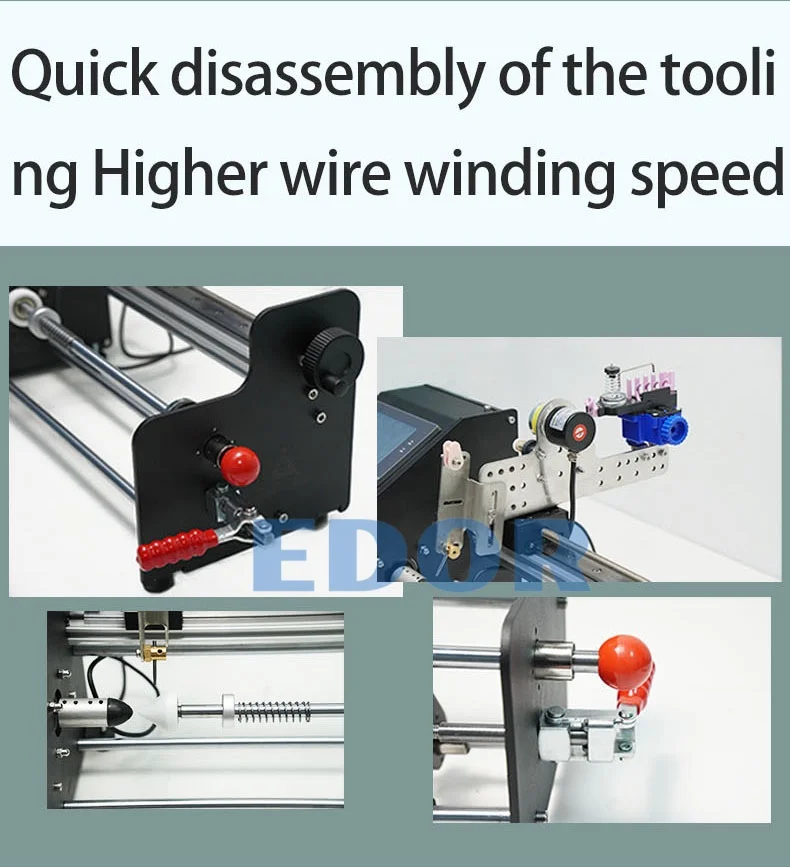 FPV Drones Fiber Inner Winding Machine - High Efficiency
