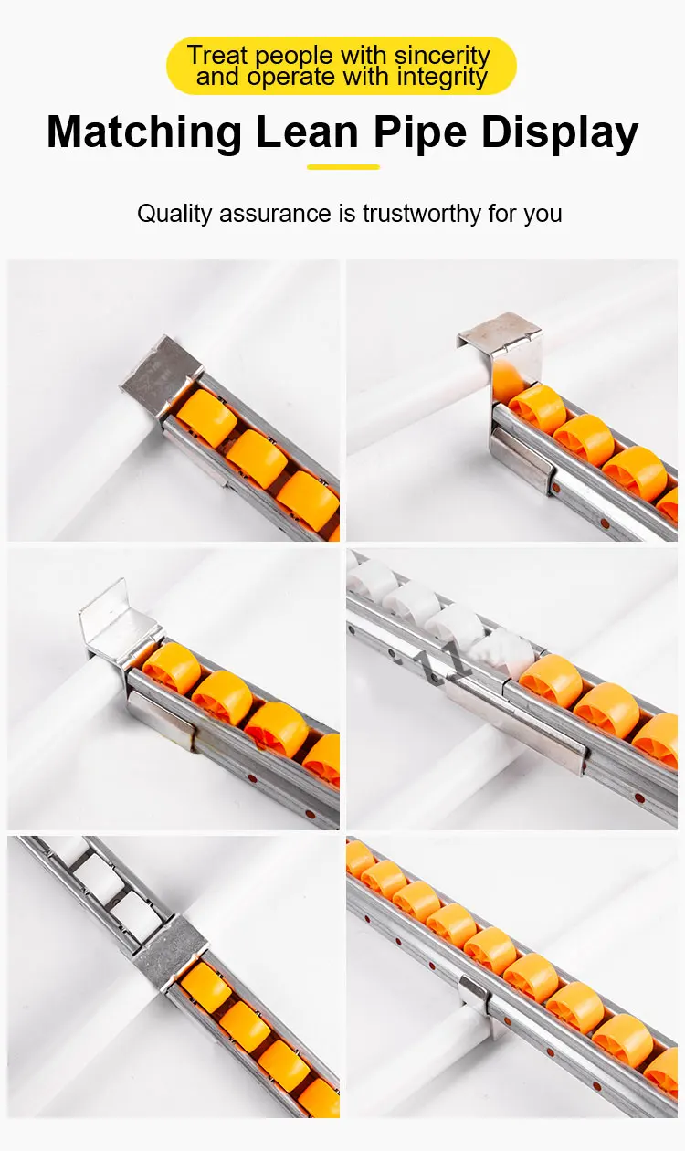 Best Flow Rail Roller Conveyor Placon Roller Track Used For Pipe Rack ...