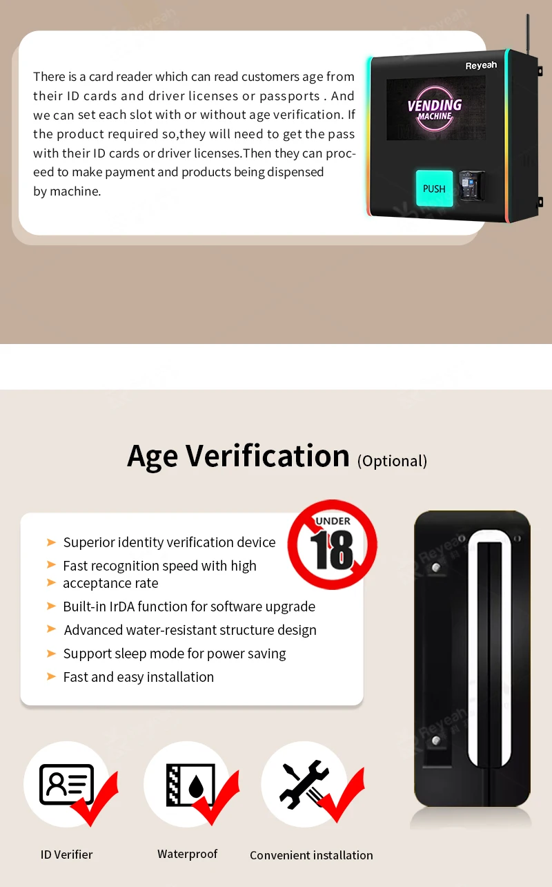 Id Card Reader 18.5 Inch Mini Touch Screen Small Table Top Cheap ...