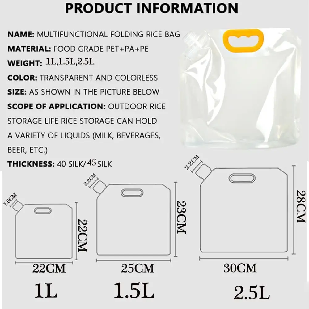 5 Liter Gallon Portable Drinking Containers Packaging Spout Pouch Water ...