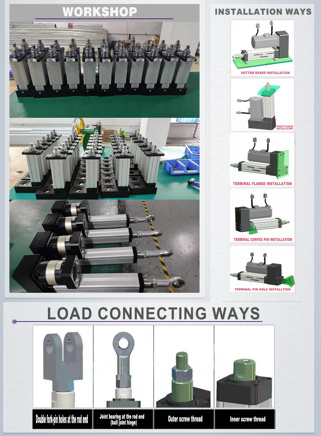 20 Ton Heavy Duty Electric Servo Linear Actuator for Press