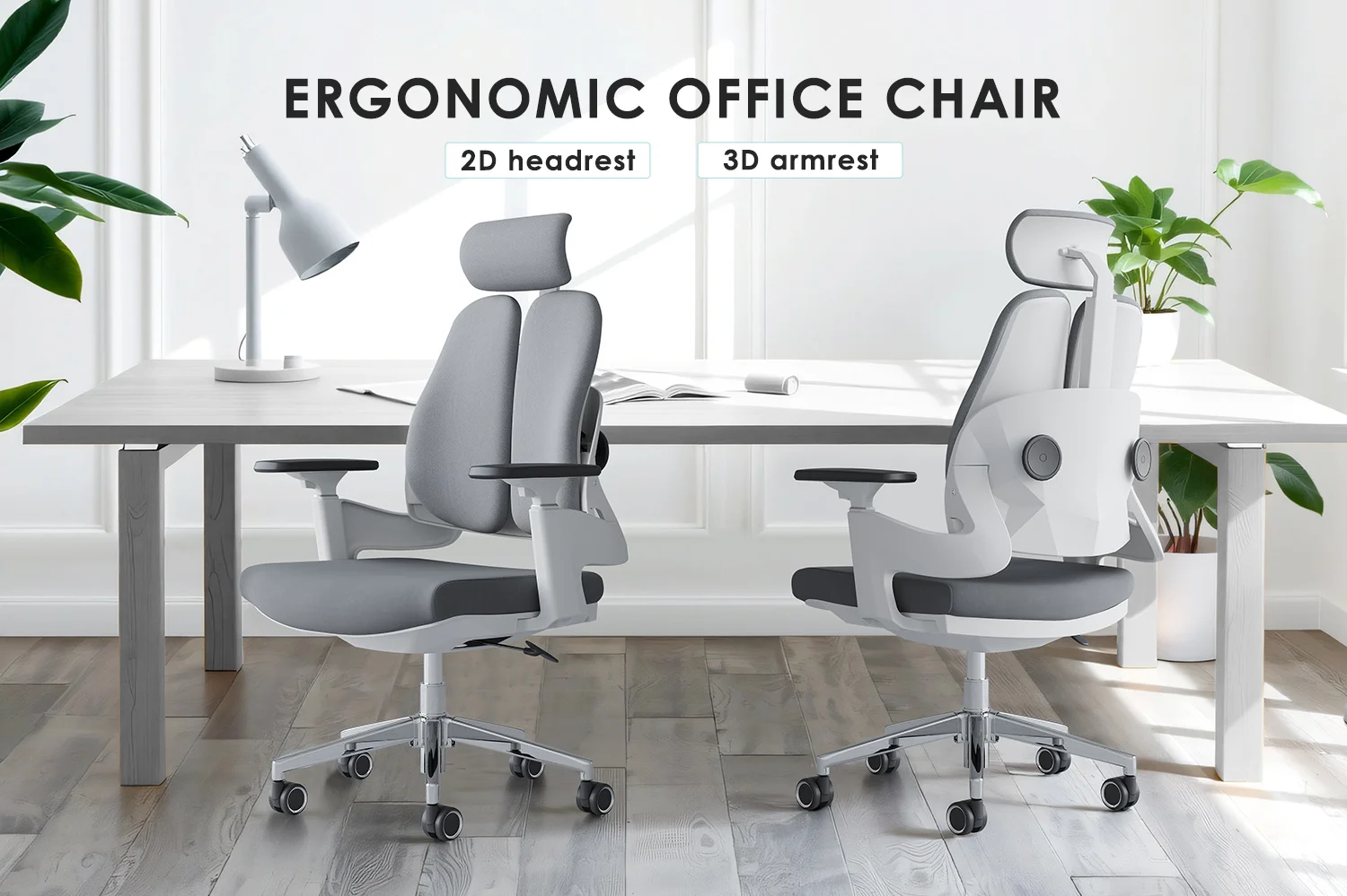 Ergoseat Executive Chair - Double Waist Support & Comfort