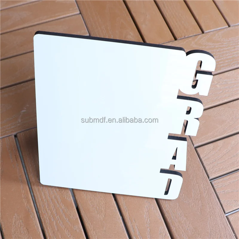 Custom 8x10" MDF Sublimation Photo Panels - Eco-friendly