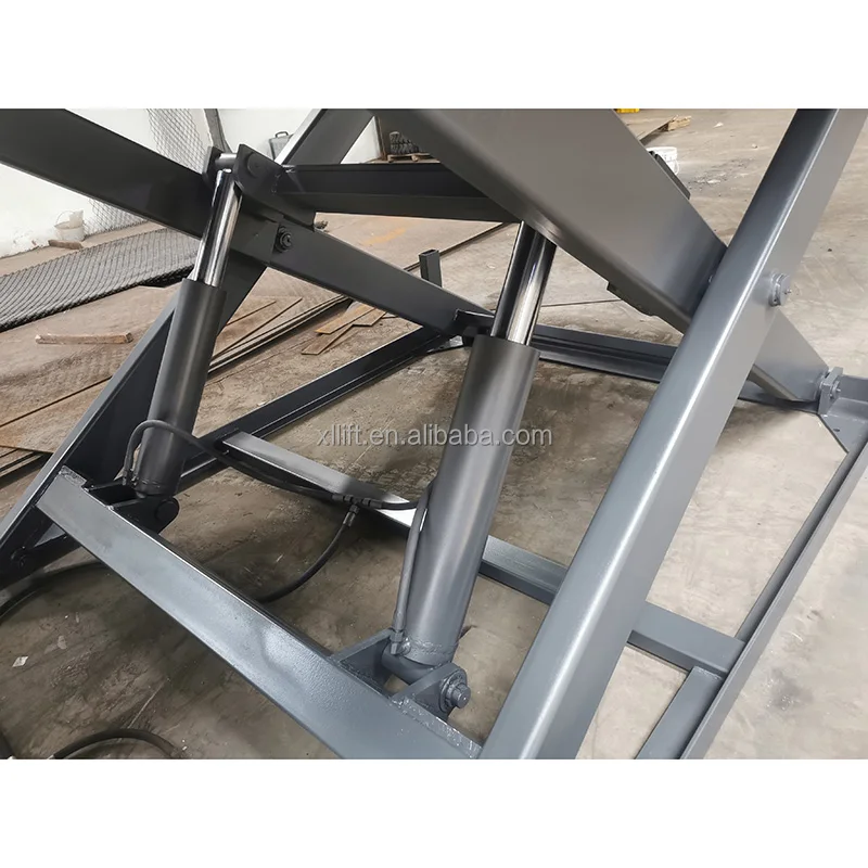 Hydraulic Scissor Lift Dock Leveler Container/warehouse/truck Load Ramp ...