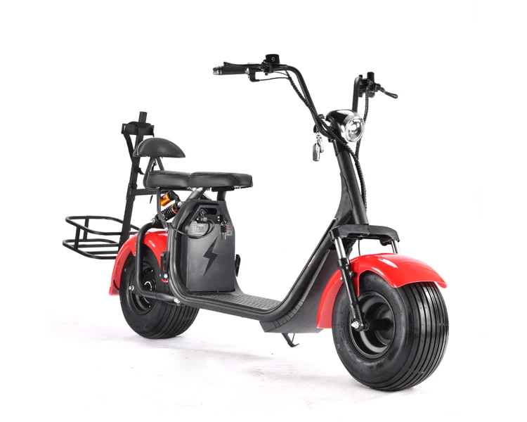 EEC COC City Coco Electric Scooter - 2000W Power & Fat Tires