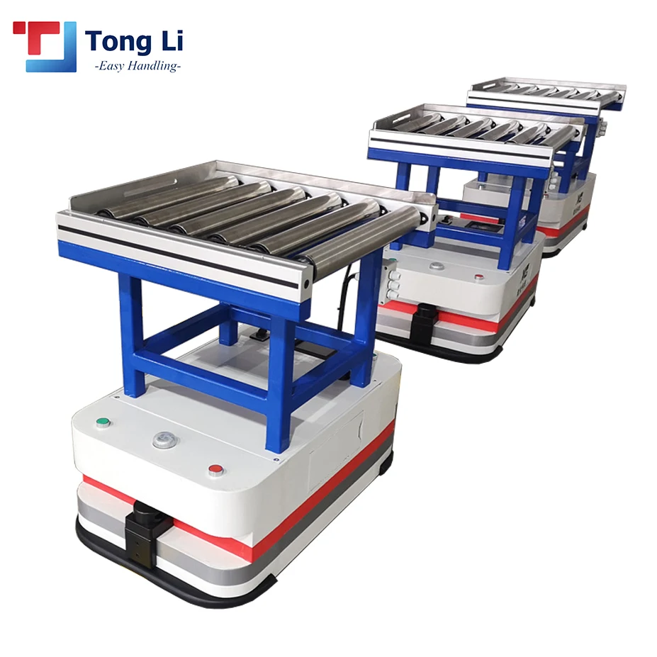 Warehouse Transfer Trolley Automated Guided Vehicles Agv Transport ...