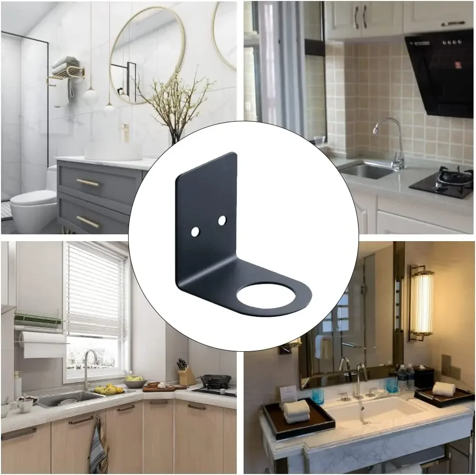 Wall Mounted Stainless Design Soap Dispenser Bracket 300ml Shampoo ...