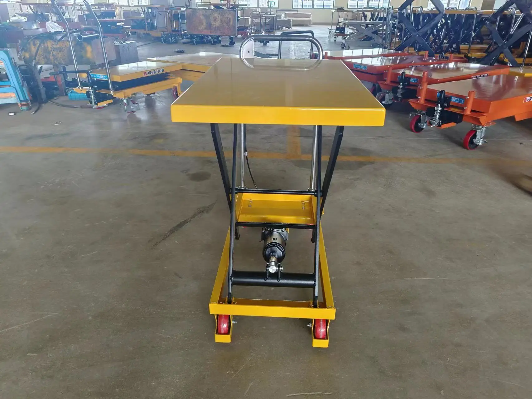 Manual Handling Hydraulic Table Lift - Smart Scissor Lift Table for ...