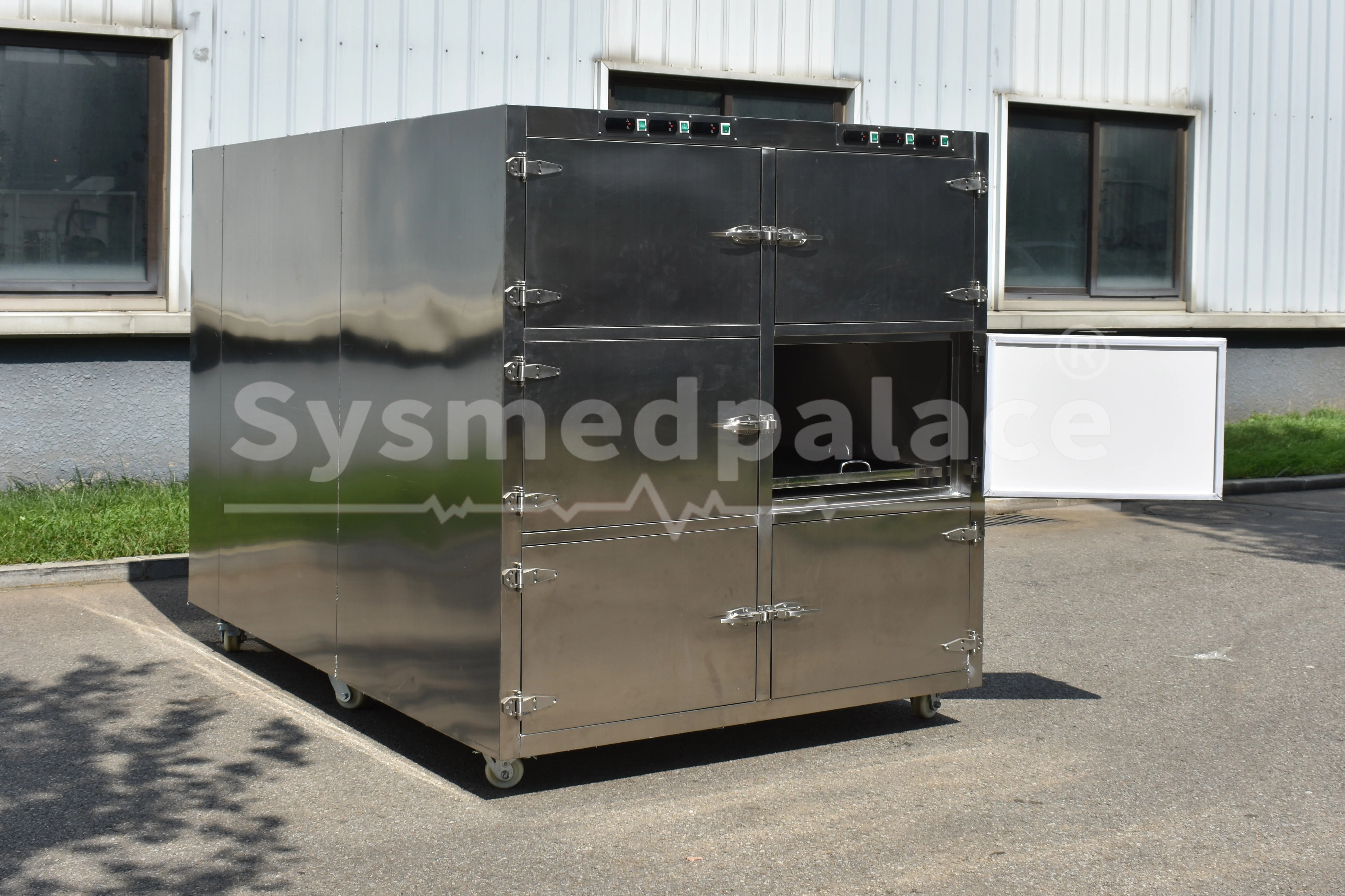 1 To 9 Body Morgue Fridge Corpse Cold Storage Chamber Dead Body ...