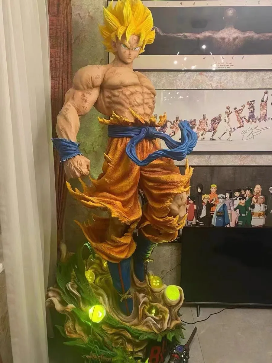 Resin Doll Dragon Ball Anime Character Goku Life Size Vegeta Statue ...