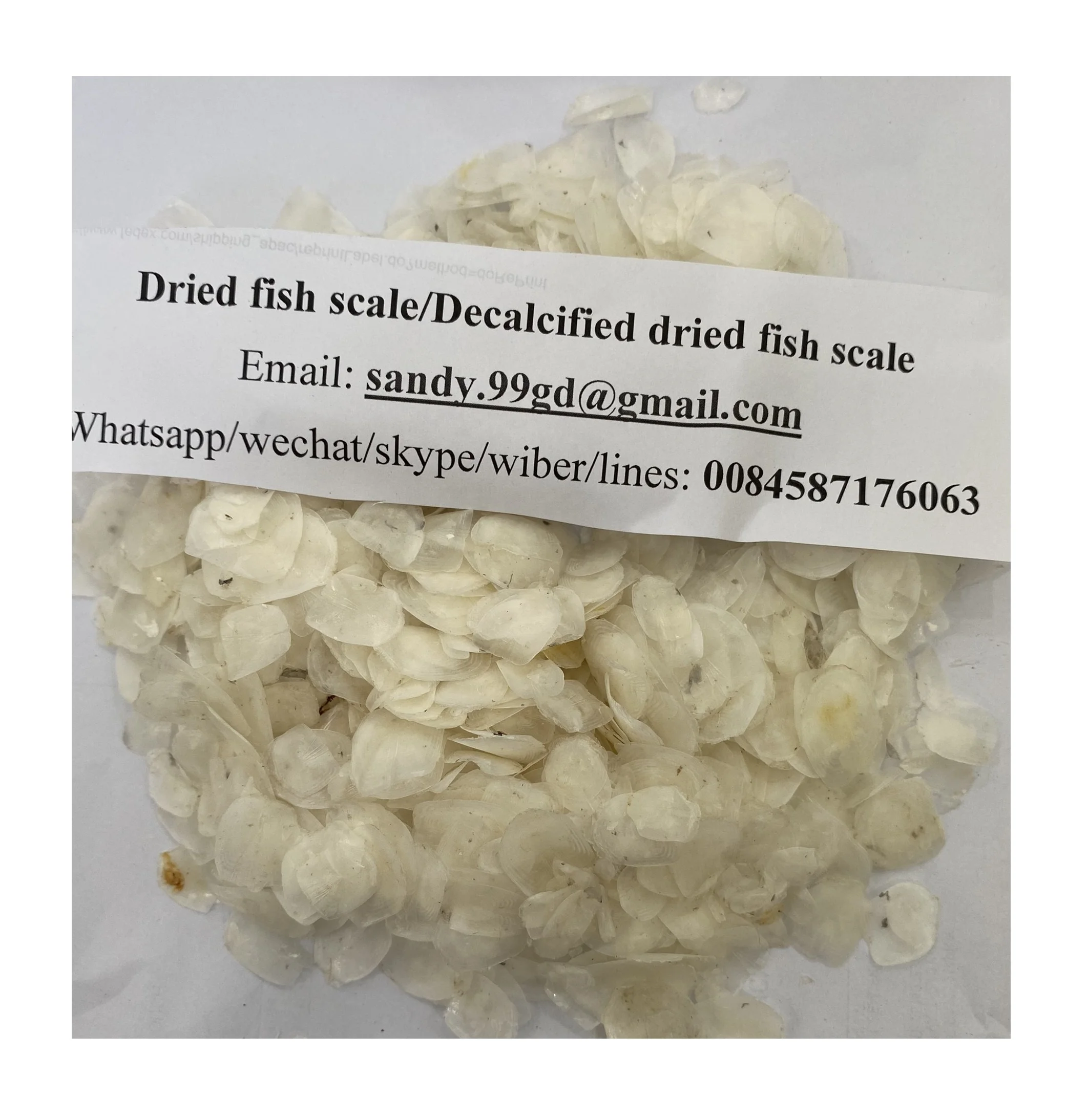 Wholesale Dried Fish Scale for Collagen Production from Vietnam