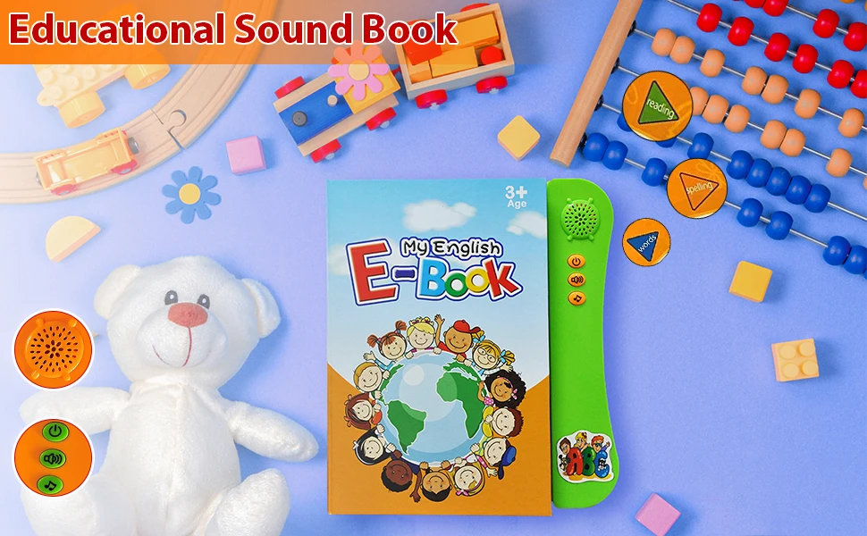 Learning Educational Musical My First Piano Toy Book For Toddlers Kids ...