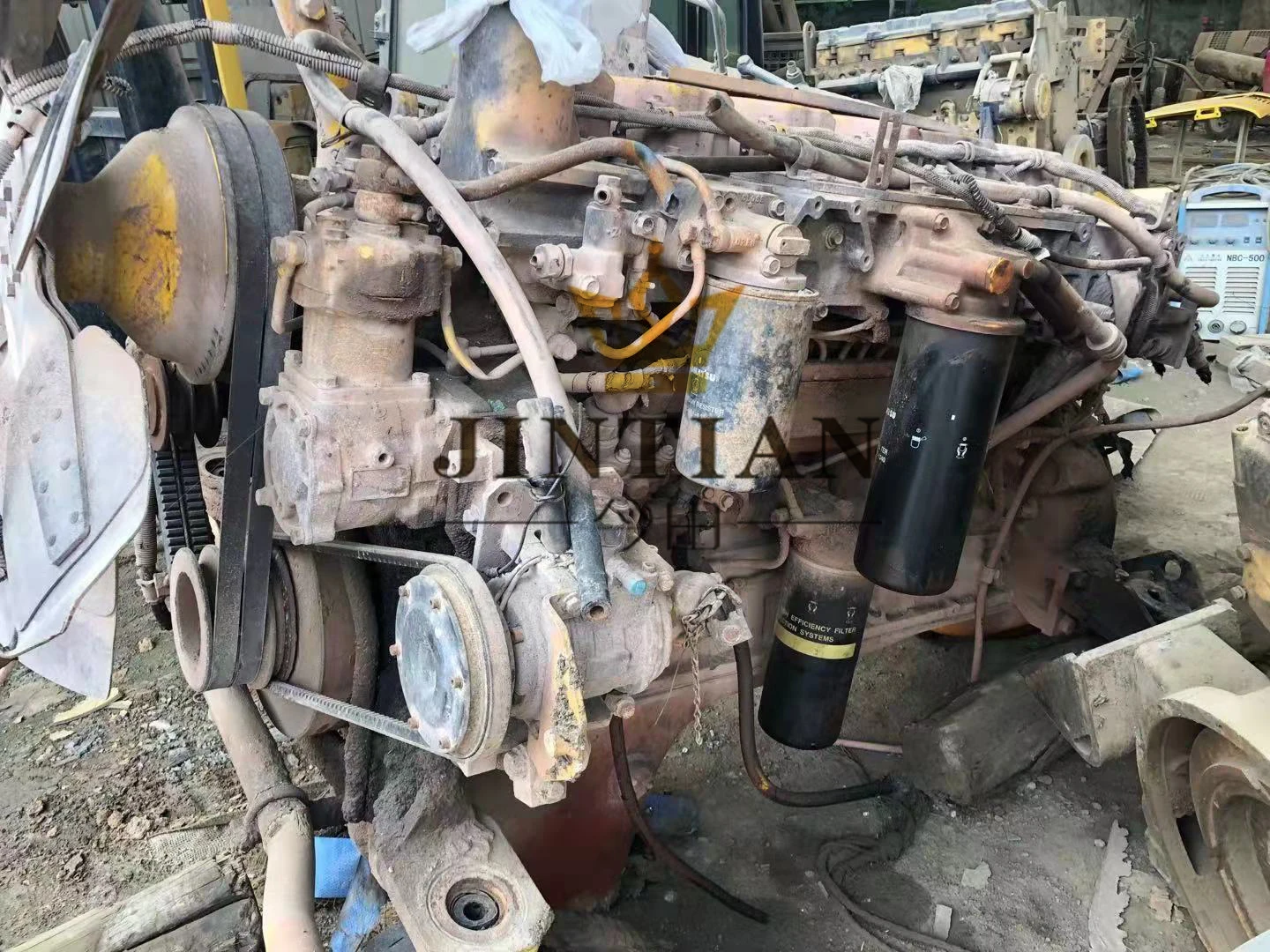 原装二手6D140柴油发动机SAA6D140E-3完整发动机出售| Alibaba.com