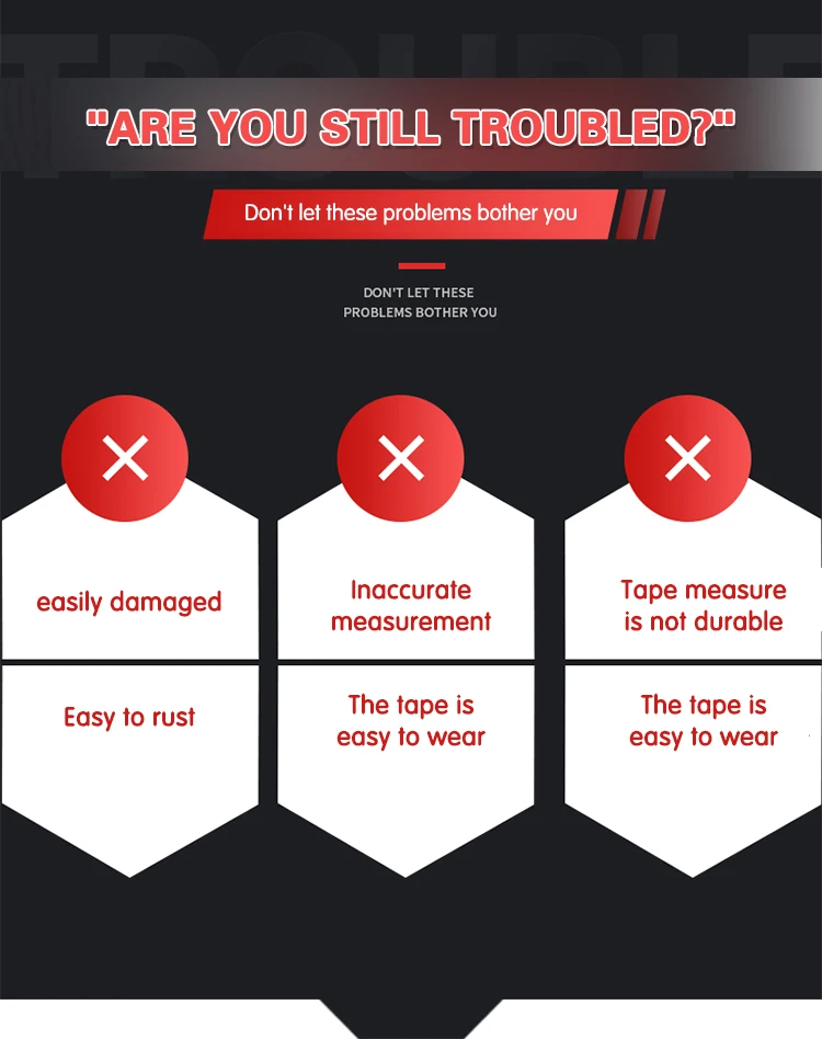 Probon Custom Heavy-Duty Sliver Hollow Metal 3m 5m 7.5m Retractable ...