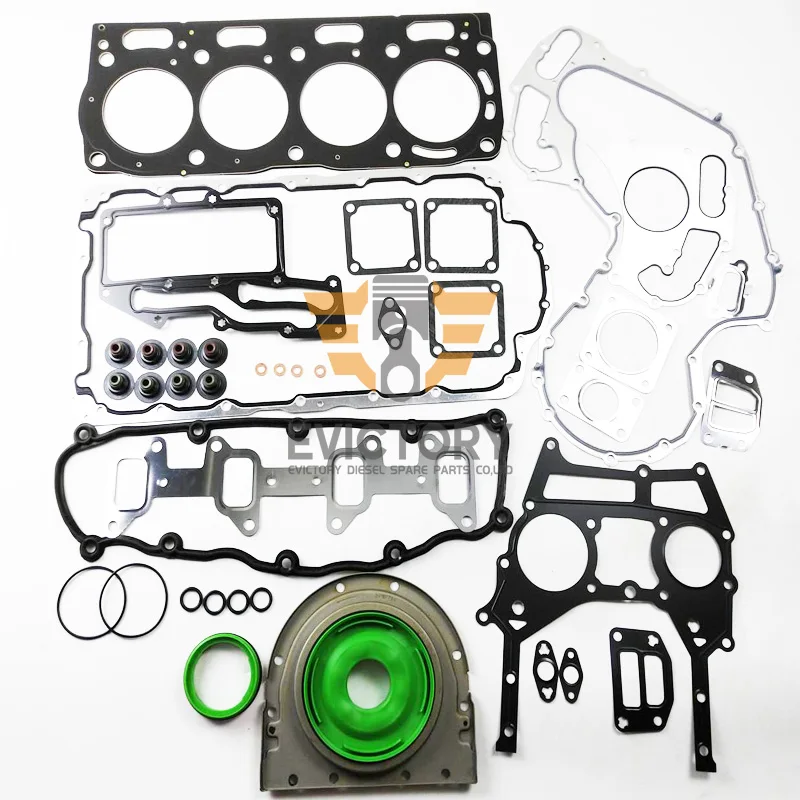 For Cat Excavator Caterpillar C4.4 Full Complete Gasket Kit Gasket Head ...