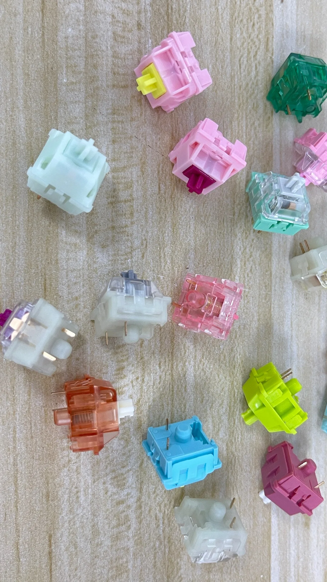 Ktt Kang Gray Switch Tactile Switches 3pin Diy Gamer Keyboard Mx Rgb ...