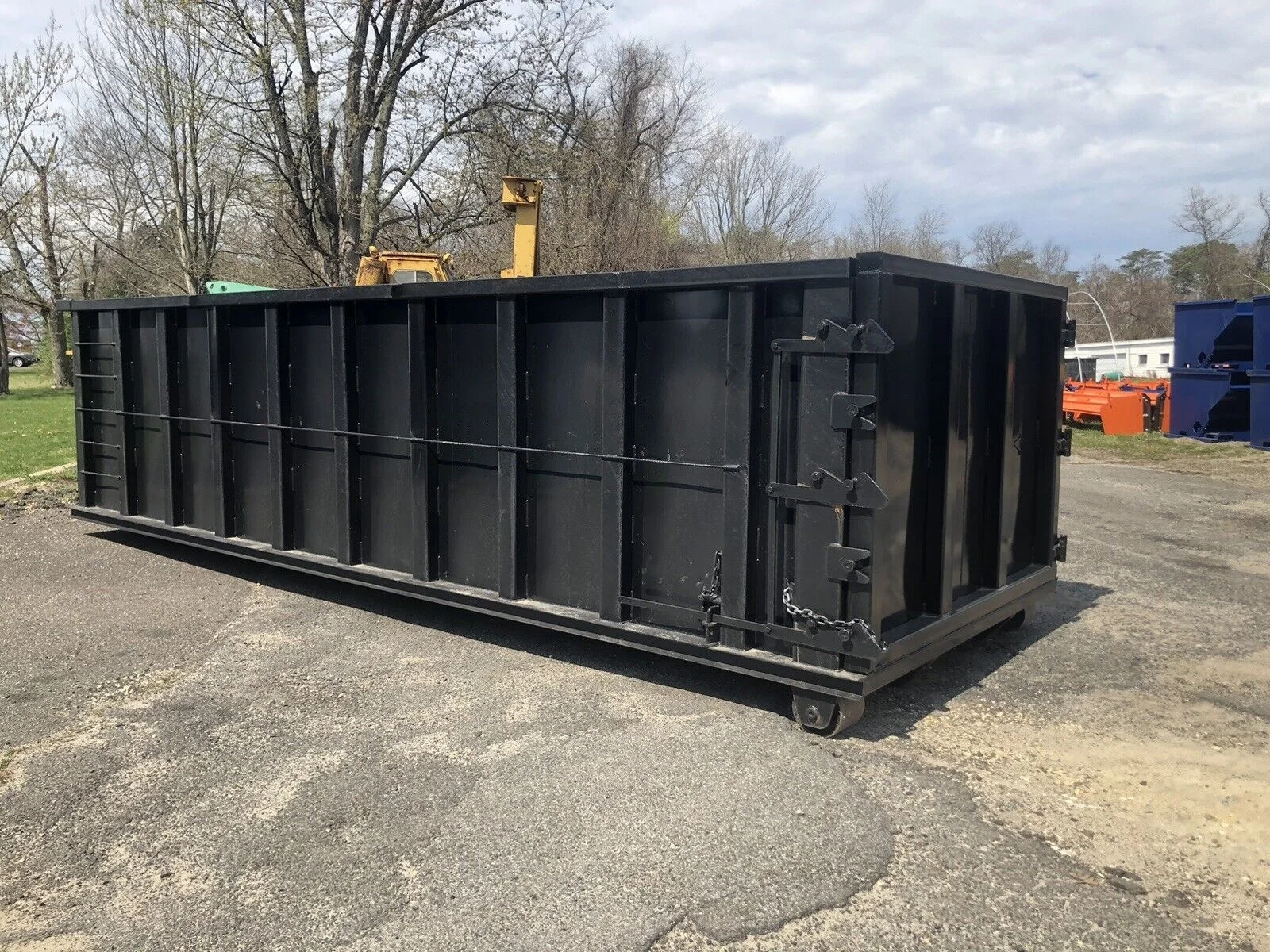 20 Yard Dumpster Containers Hook Truck Dumpster Big Garbage Container ...