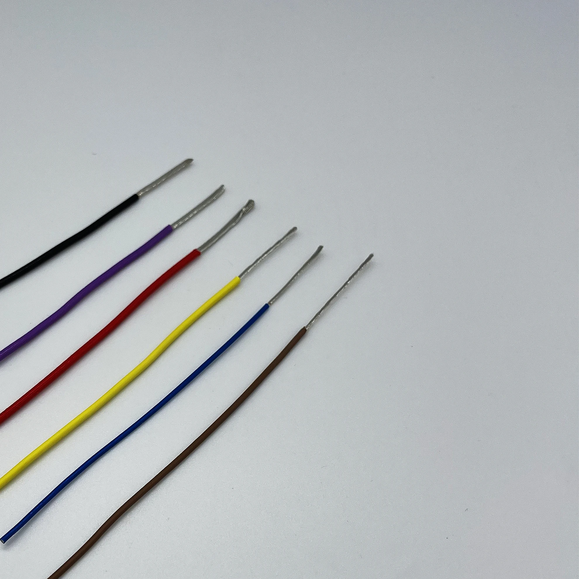 High Temperature Wire Electrical Fep/pfa Single Core Wire Tinned Copper For Industry - Buy ...