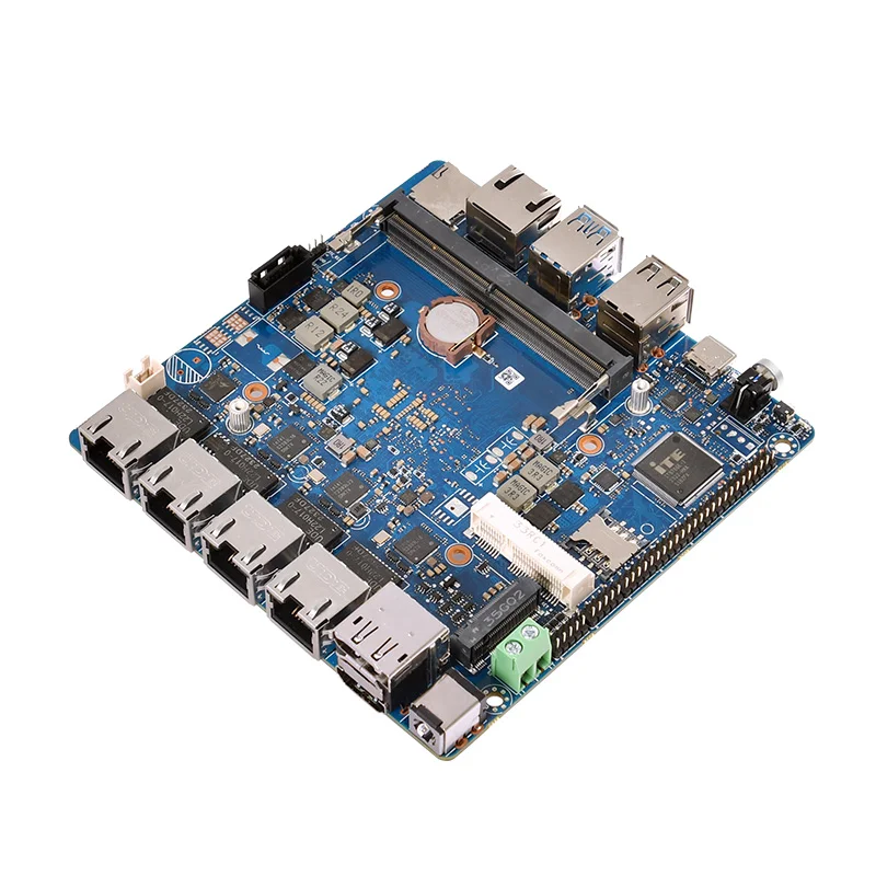 12th Alder Lake-n N100 N300 Cpu Nano Motherboard Ddr5 Ram Type-c Port 4 ...