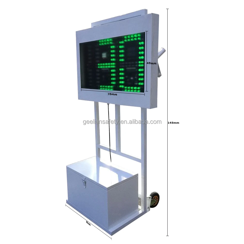 Doppler Radar Speed Sensor Led Display Radar Speed Display Cabinets ...