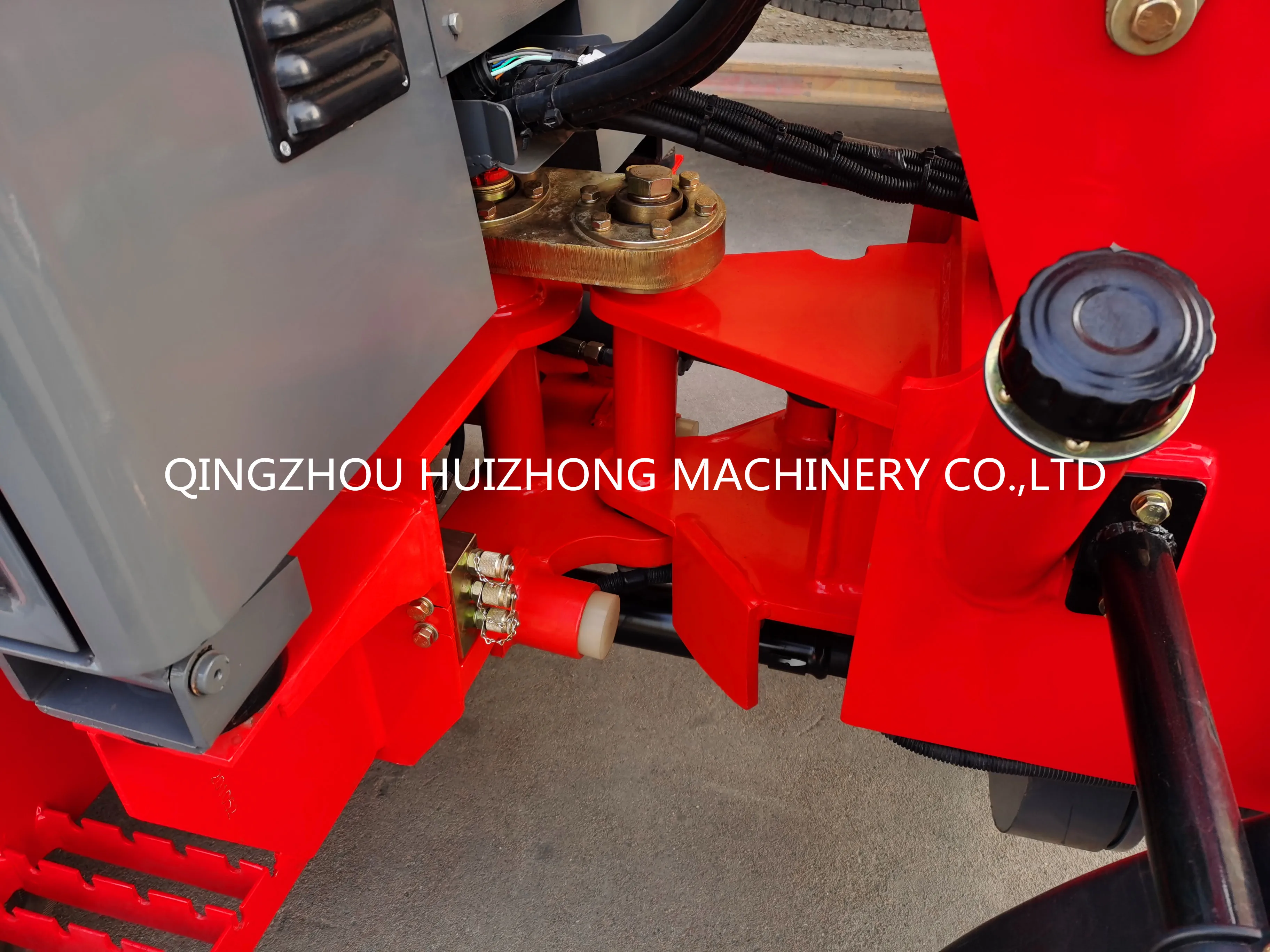 Hydrostatic 810t Hzm Huizhong Qingzhou Telescopic Mini Wheel Loader ...