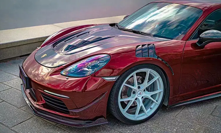 Porsche Cayman 718 Carbon Fiber Hood & Bonnet OEM | Wholesale
