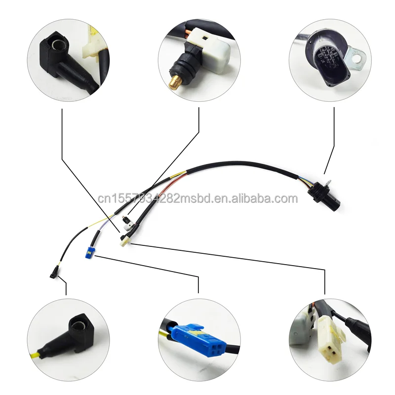 14-Pin Gearbox Wiring Harness Solenoid Valve 09G927363 for Volkswagen ...