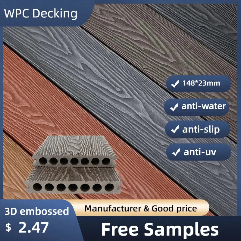 Wholesale Price External Durable Wpc Composite Decking Weather ...
