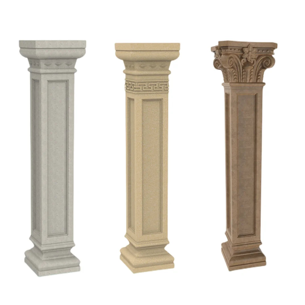 Concrete Column Molds for House Building Decorations