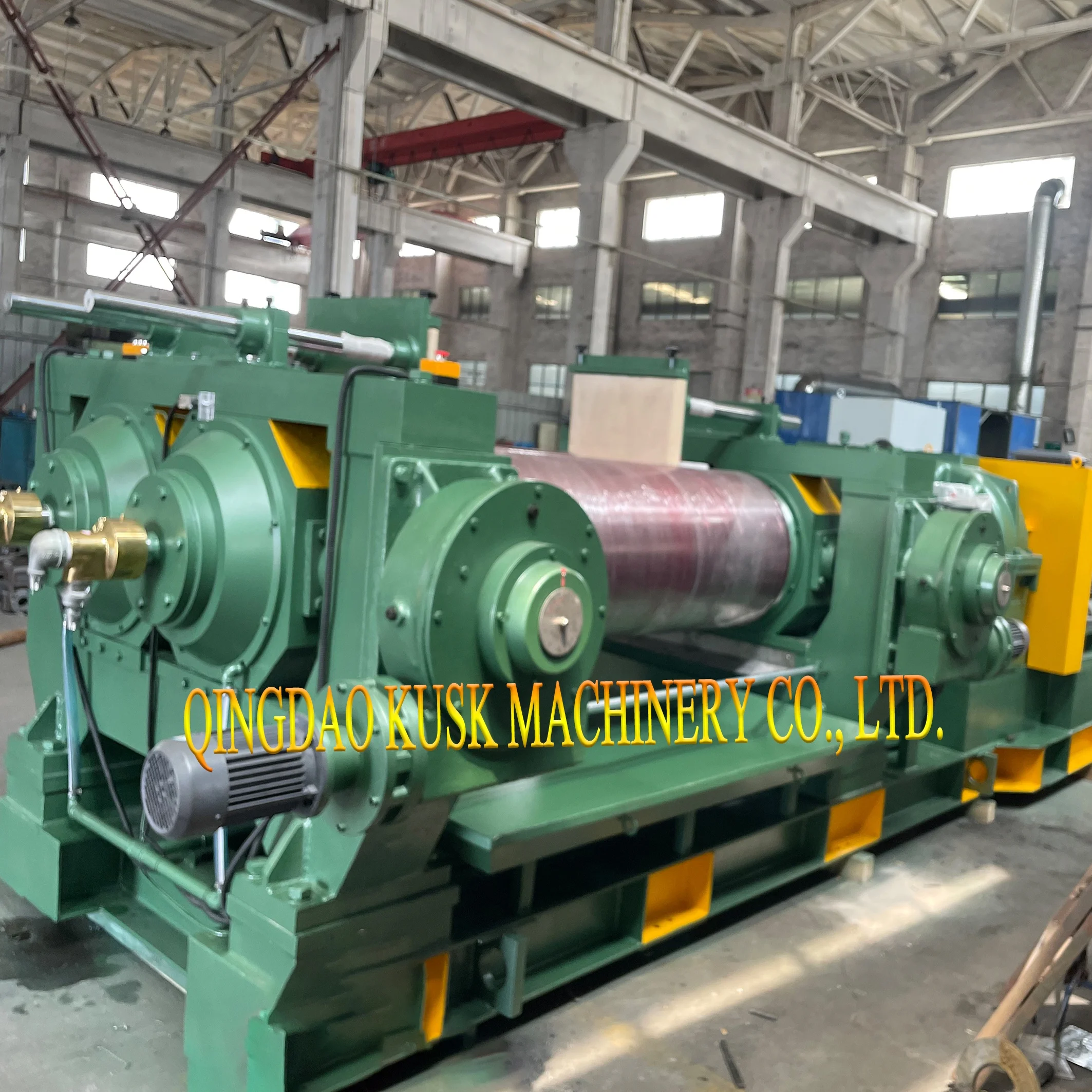 Two Roll Rubber Mix Milling Machine Lab Rubber Open Mixing Mill Testing ...