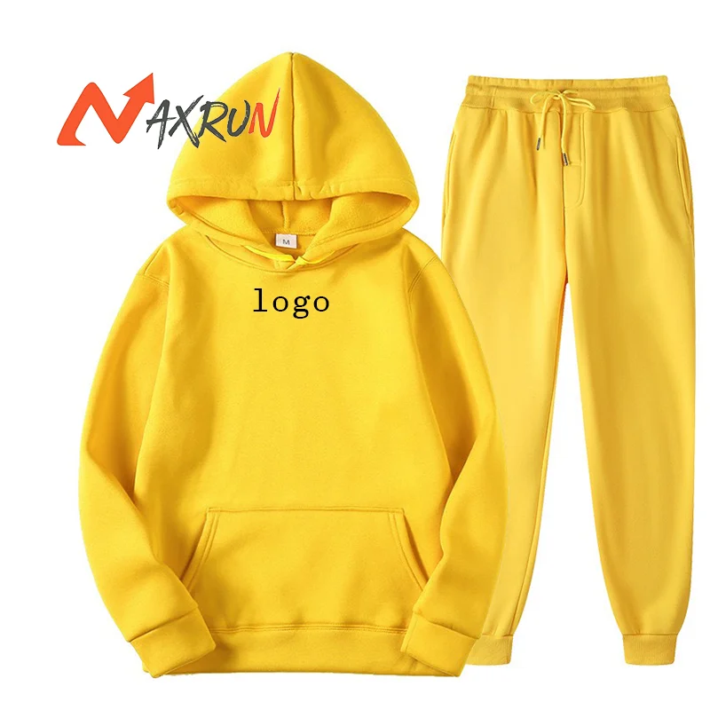 Print Your Own Logo New Arrival 100% Cotton Sweatsuit Plain Blank Women Sweat Suit - Buy "blank ...