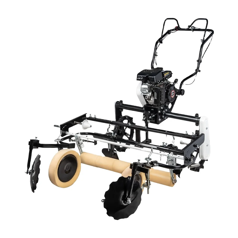 Plastic mulching tool perforated mulch film agricultural hole laying ...