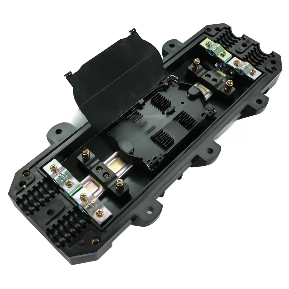 96 Core Fiber Optic Ofc Box Joint Splice Closure 2 Inlet 2 Outlet ...