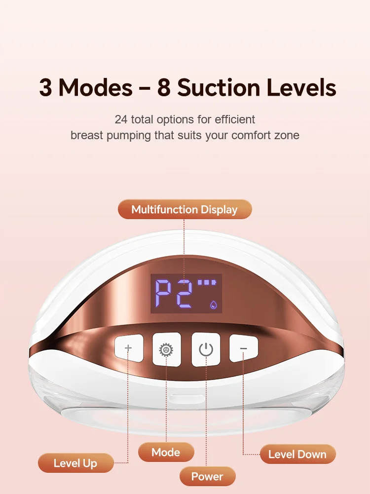 Wholesalers Shell-shaped Ultra-thin Wearable Electric Breast Pump 2023 ...