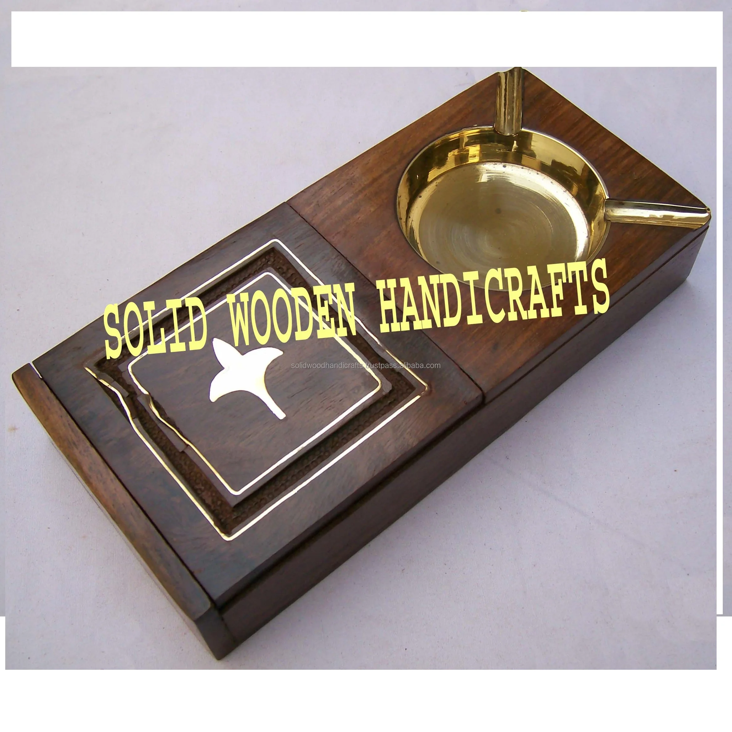 Latest With Charming Design Unique Hand Carved Ashtrays Box With Low ...