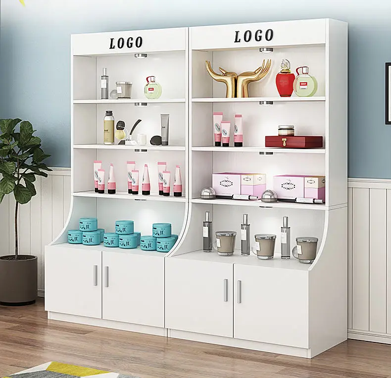 HIKUYA Supermarket Retail Melamine Surface Panels Showcase Cabinet Side ...