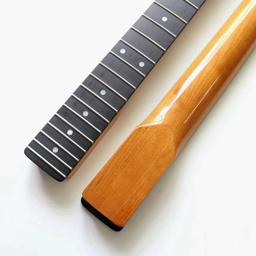 Donlis Gloss Finished Roasted Maple Tl Guitar Neck For 25.5" Electric ...