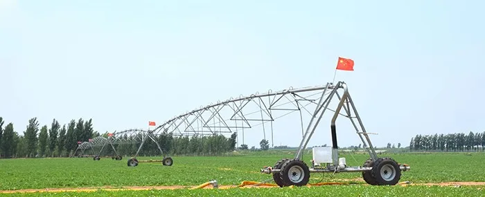 Agricultural Lateral Move Irrigation Equipment/farm Four Wheel Linear ...