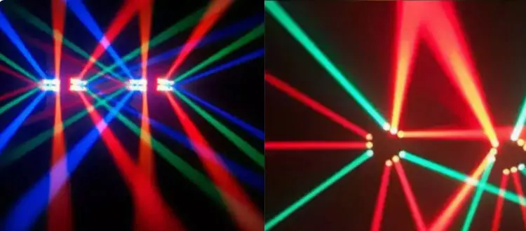 8 Pcs Eyes Mini Spider Stage Effect Light Dj Floor Price Mini Led ...