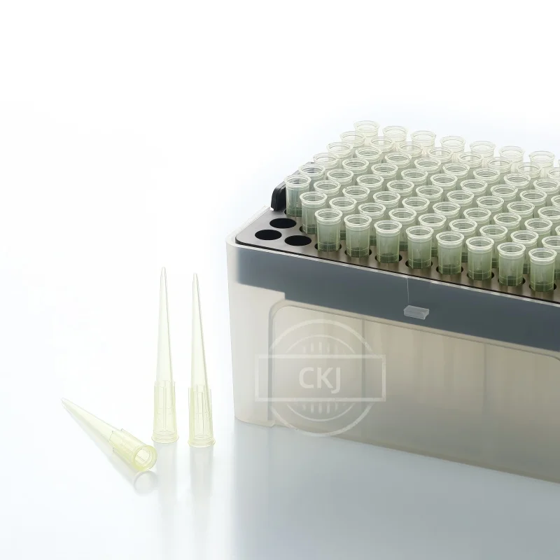 200ul Pipette Tip,transparent Pipette Tip, Yellow Pipette Tip, Blue Pipette Tip Boxed ...