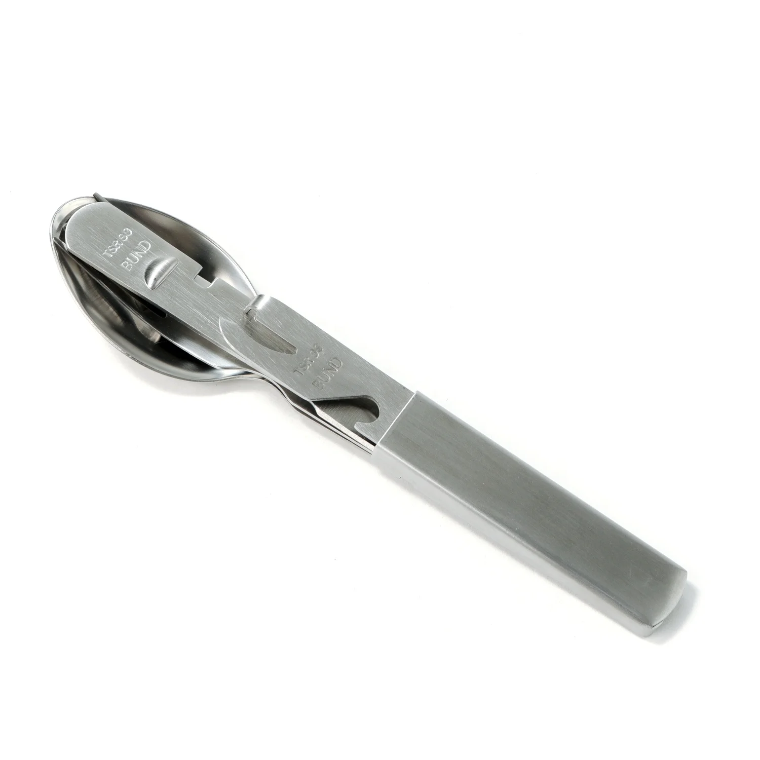 4 in 1 Utensils Set Tactical Spoon Fork Knife Kit Flatware Multitool ...