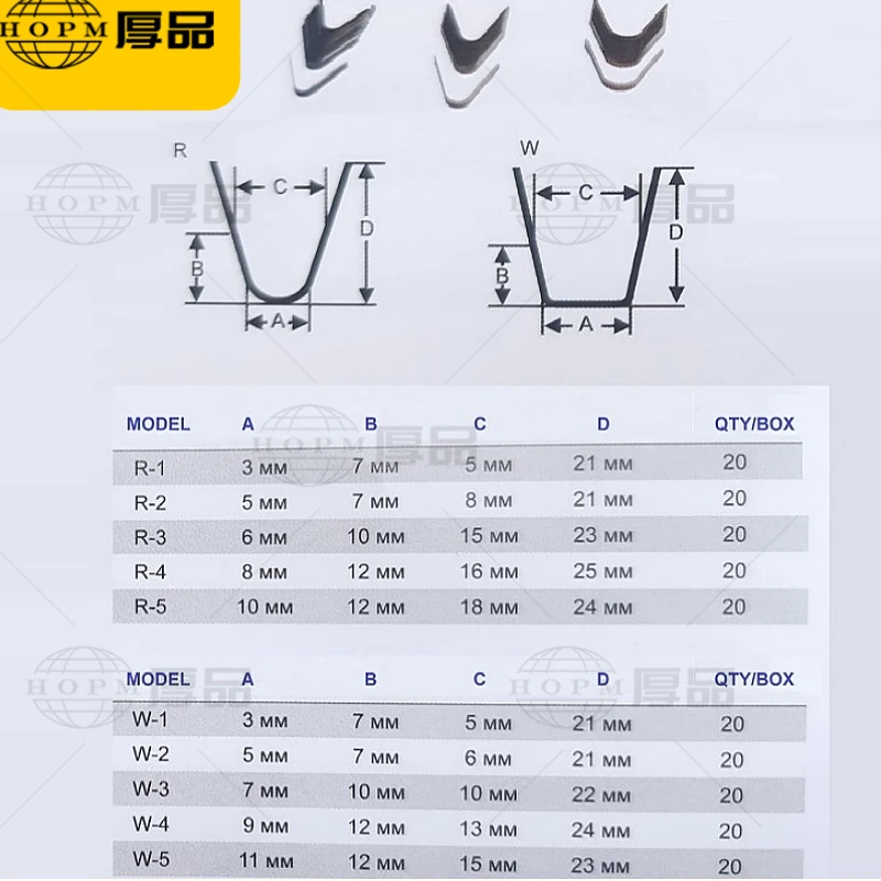 Auto Spare Parts W-Series Tire Regroover Blade for Repair