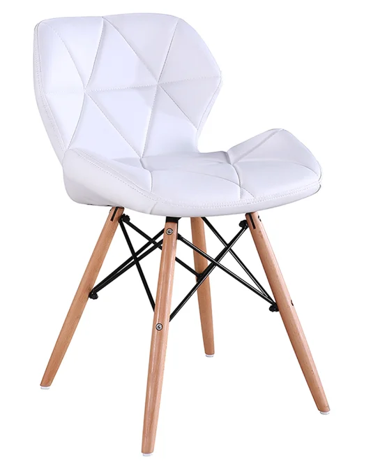 Modern Luxury Triangle Sewing Seating Leisure Upholstered Pu Leather ...