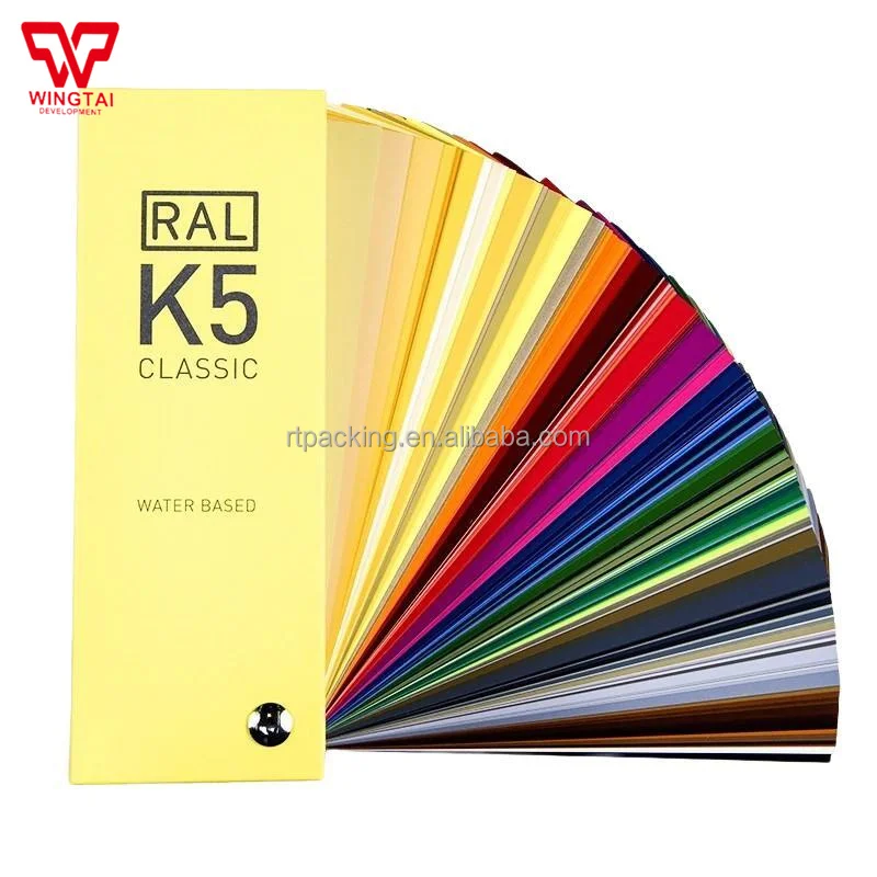 Germany RAL K7 Color Chart for Printing Industry RAL K1 RAL-D9
