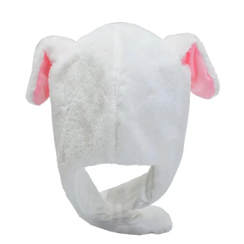 TY Cute Cartoon Party Hats Pinched Ears Glowing Music Moving Rabbit Hat ...